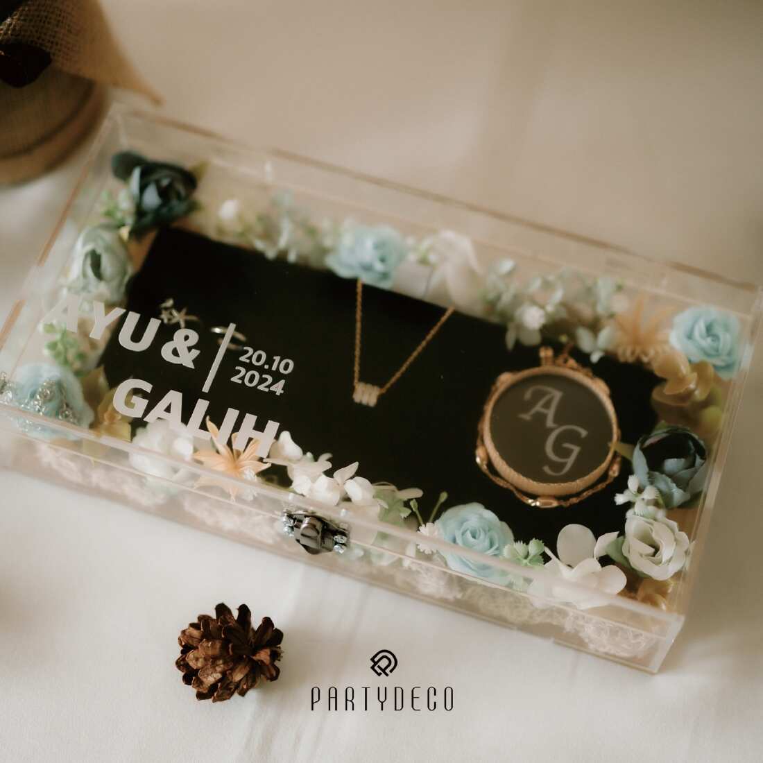 Box Mahar Perhiasan Essence | Partydeco